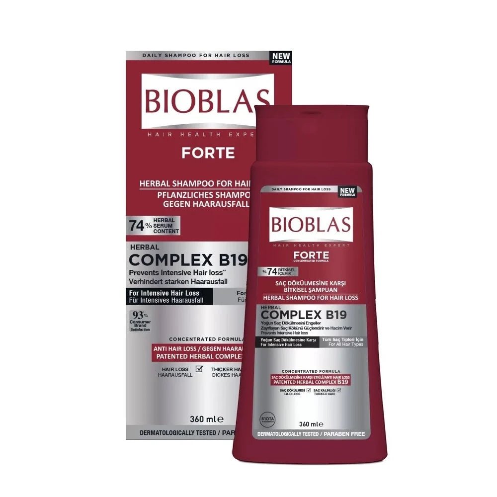 Bioblas Shampoo Forte Herbal Complex B19 360ml